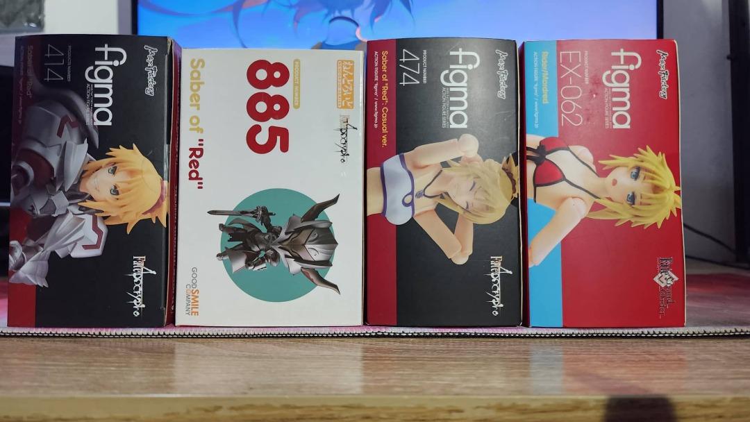 Mordred (Saber of Red) figma, Nendoroid set, Hobbies & Toys, Toys ...
