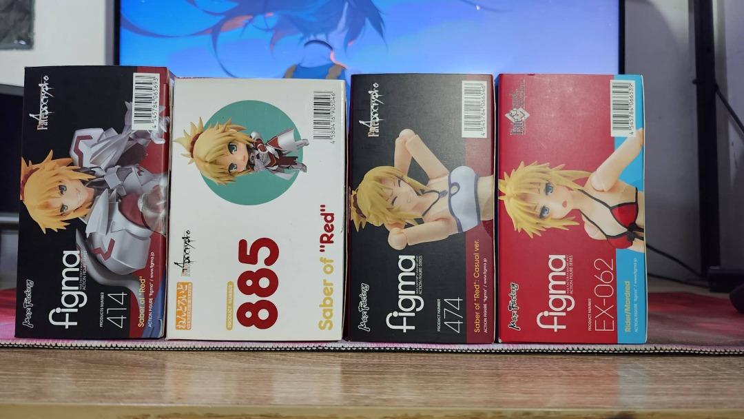 Mordred (Saber of Red) figma, Nendoroid set, Hobbies & Toys, Toys ...