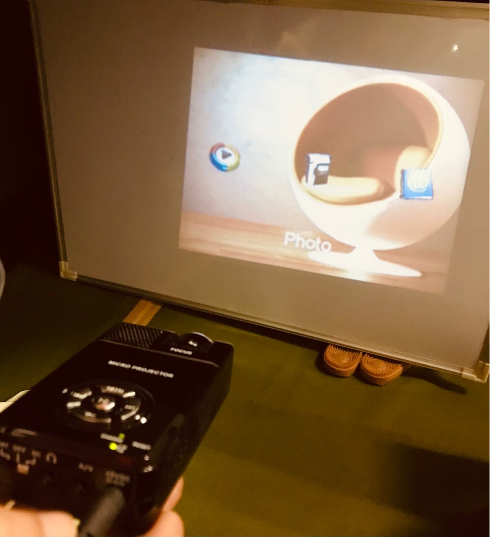 Multi media optical micro projector, TV & Home Appliances, TV ...