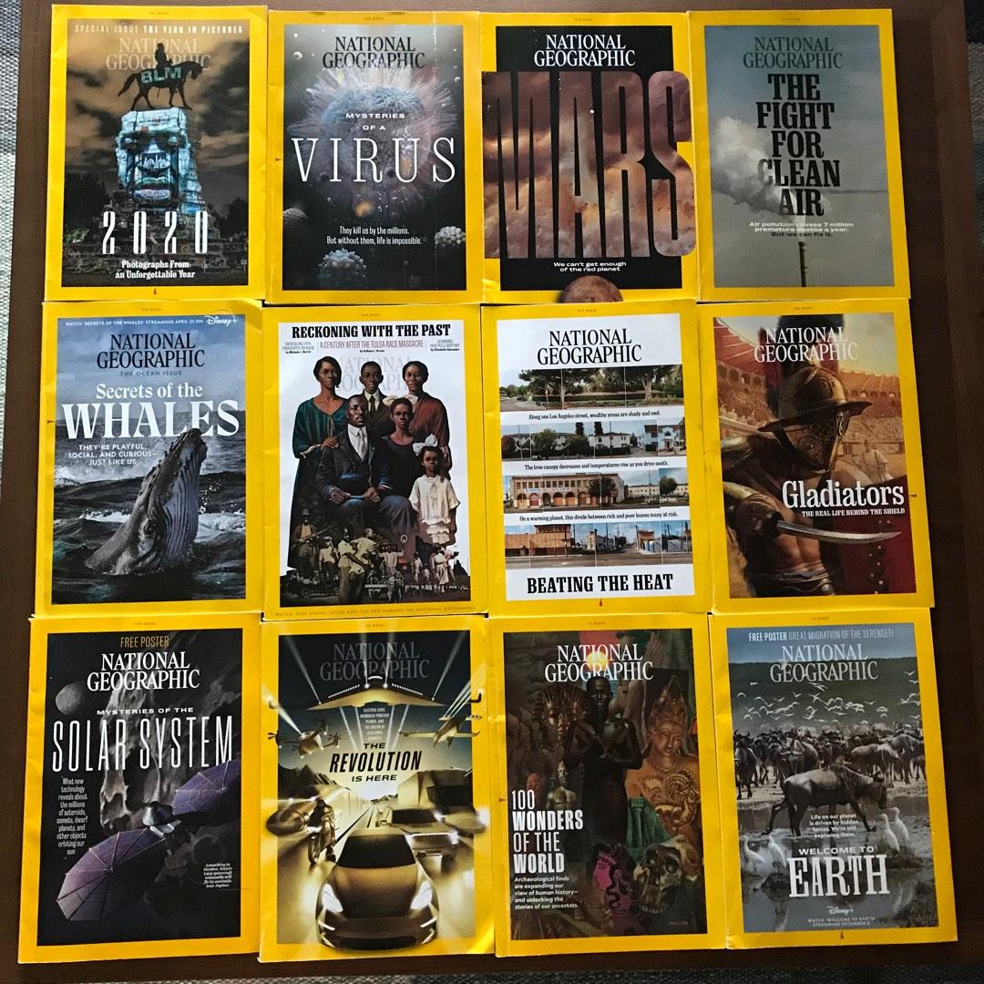 National Geographic Magazine 2021, Hobbies & Toys, Books & Magazines, Magazines on Carousell