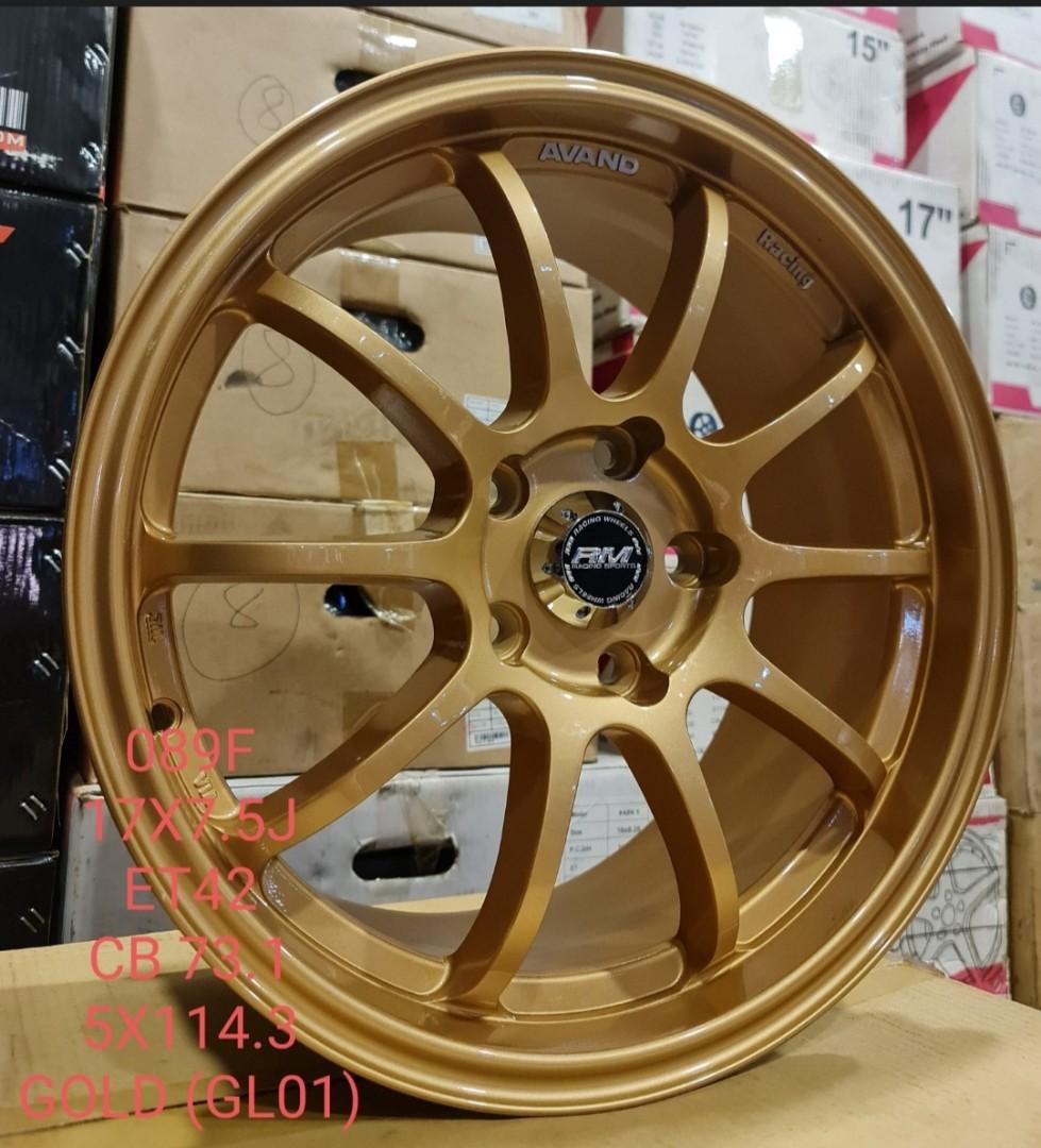 New rims 17 inch ( 5x114.3), Car Accessories, Tyres & Rims on Carousell