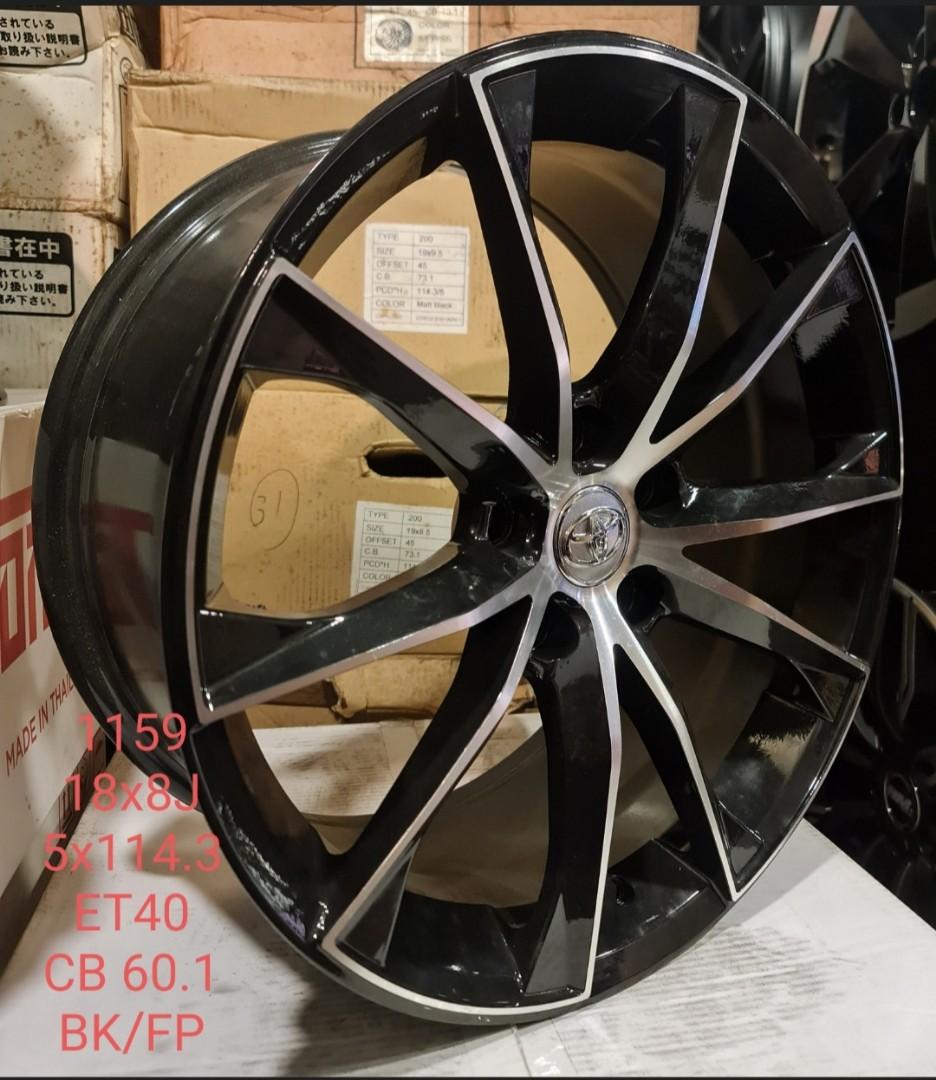 NEW RIMS 18 INCH (5 X114.3), Car Accessories, Tyres & Rims on Carousell