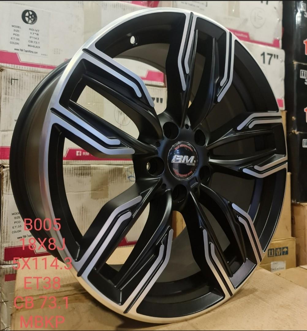 NEW RIMS 18 INCH (5 X114.3), Car Accessories, Tyres & Rims on Carousell