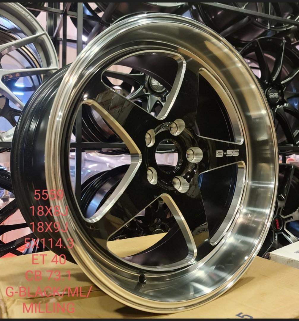 NEW RIMS 18 INCH (5 X114.3), Car Accessories, Tyres & Rims on Carousell
