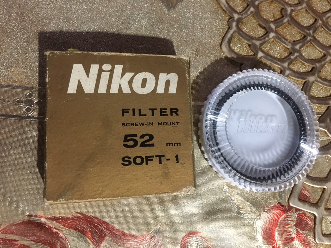 Nikon Soft Focus lens filter, Photography, Lens & Kits on Carousell