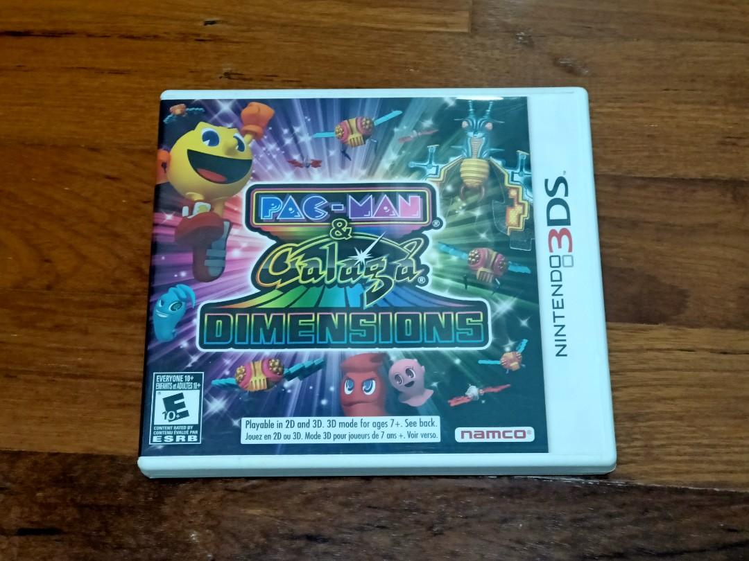 Nintendo 3DS Pac-Man & Galaga Dimensions, Video Gaming, Video Games ...