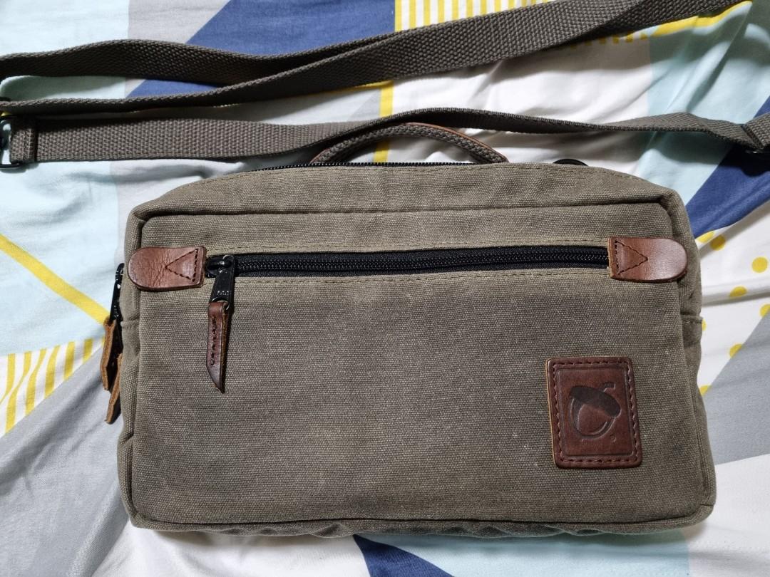 Nutsac Man bag Dammit, Men's Fashion, Bags, Sling Bags on Carousell