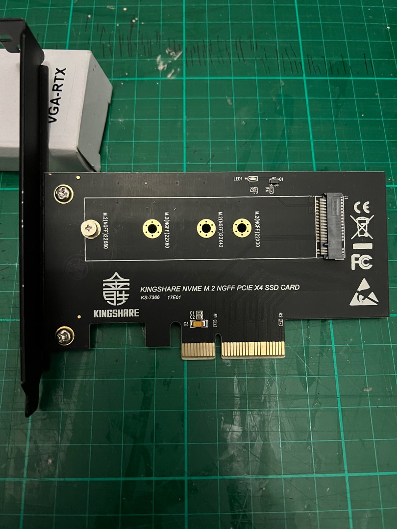 Nvme m.2 NGFF, Computers & Tech, Parts & Accessories, Networking on ...