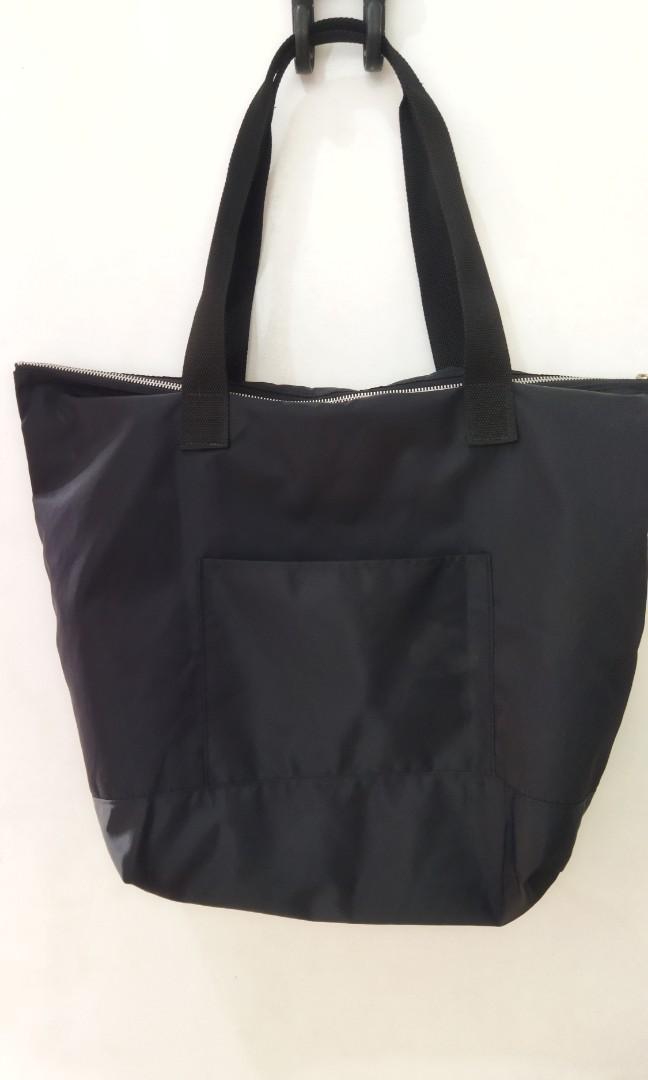 Nylon large tote bag, Women's Fashion, Bags & Wallets, Tote Bags on ...