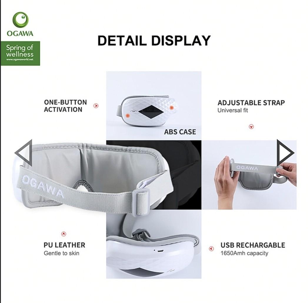 Ogawa eye massage, Health & Nutrition, Massage Devices on Carousell