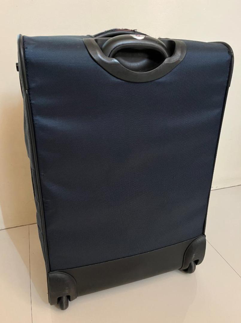 Orig Samsonite 2-Wheel 25" Expandable Navy Blue Luggage, Hobbies & Toys ...