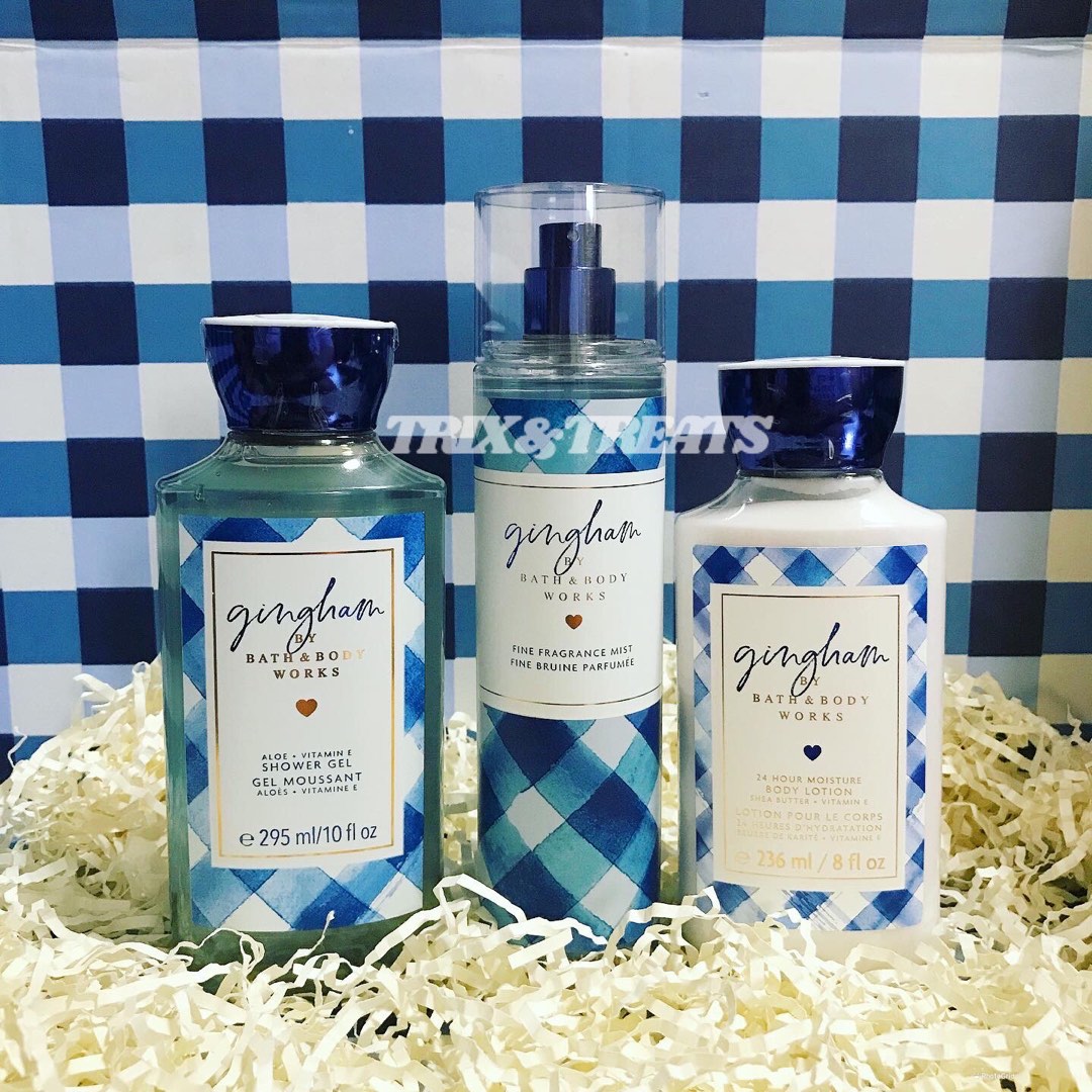 Original Bath & Body Works Gingham Mist & Lotion, Beauty & Personal Care, Fragrance & Deodorants ...