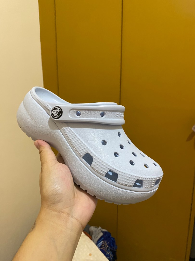 ORIGINAL CROCS PLATFORM, Women's Fashion, Footwear, Wedges on Carousell