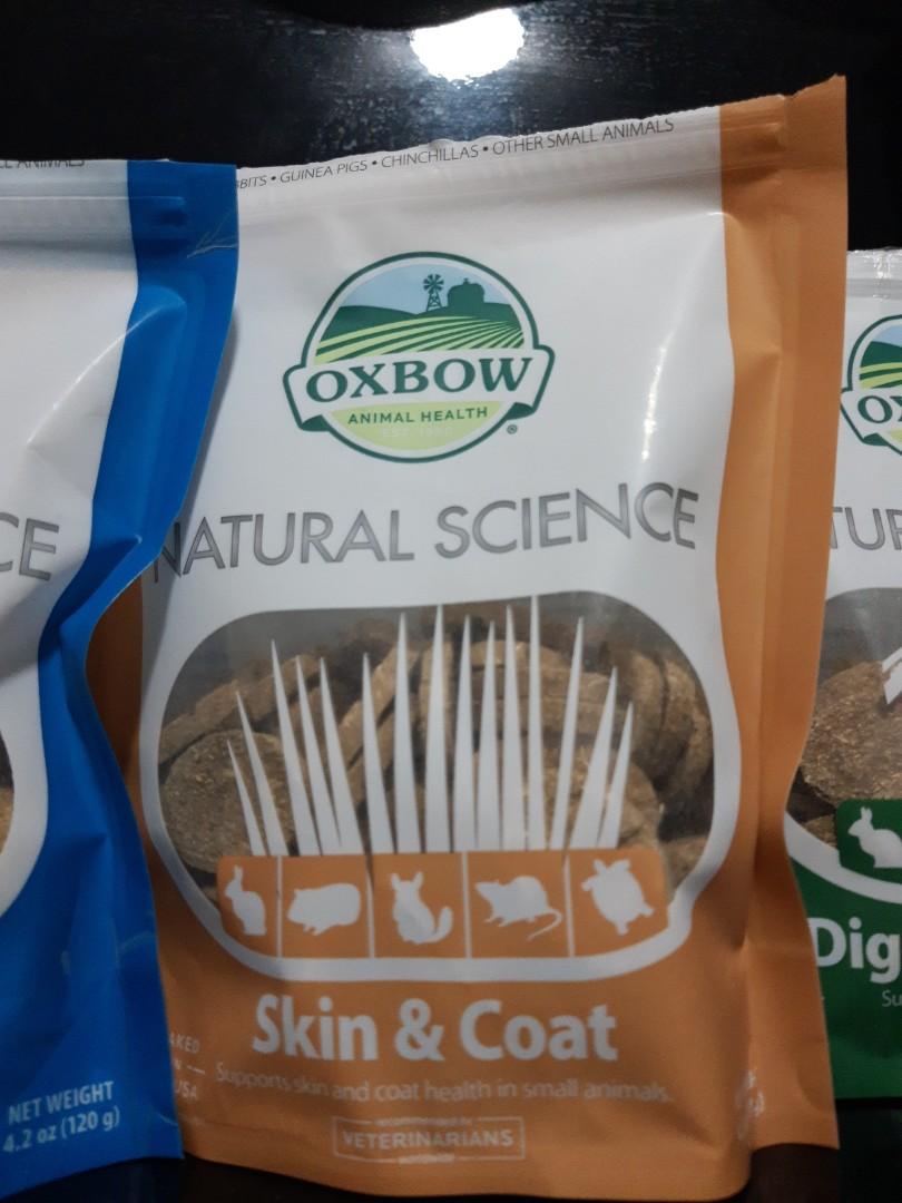 Oxbow Natural Science Supplements, Pet Supplies, Pet Food on Carousell