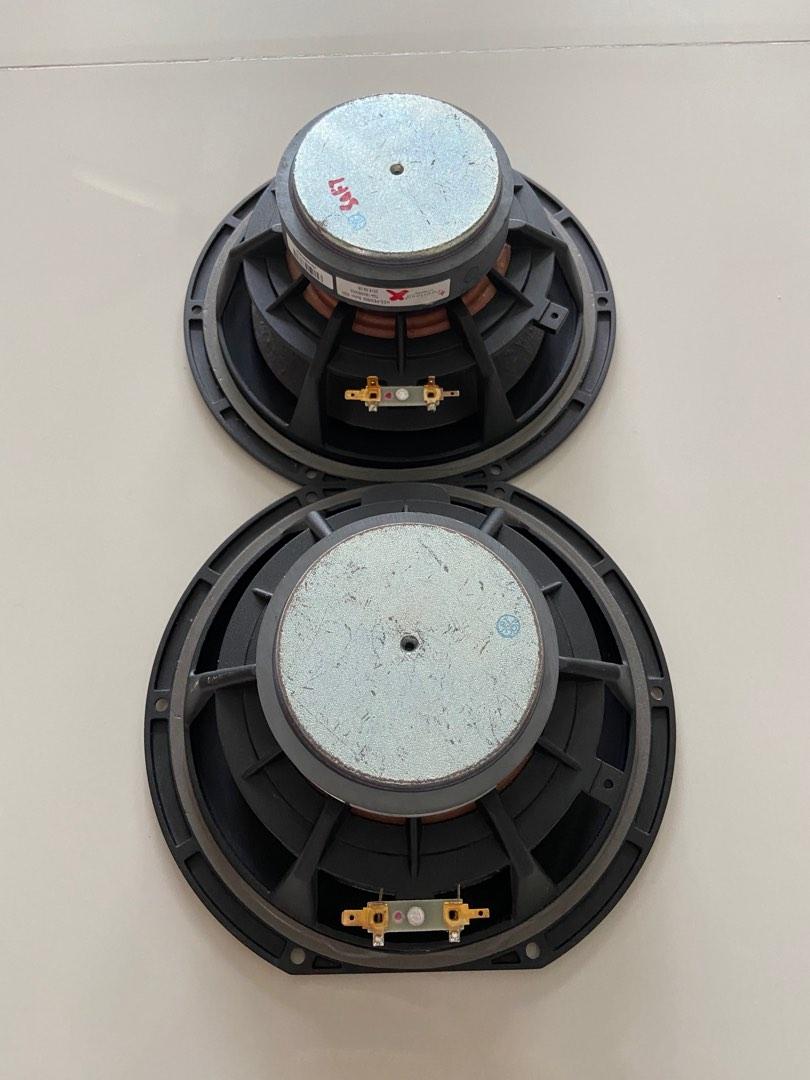 Peerless 8 inch nomex woofer speaker driver pair, Audio, Soundbars ...