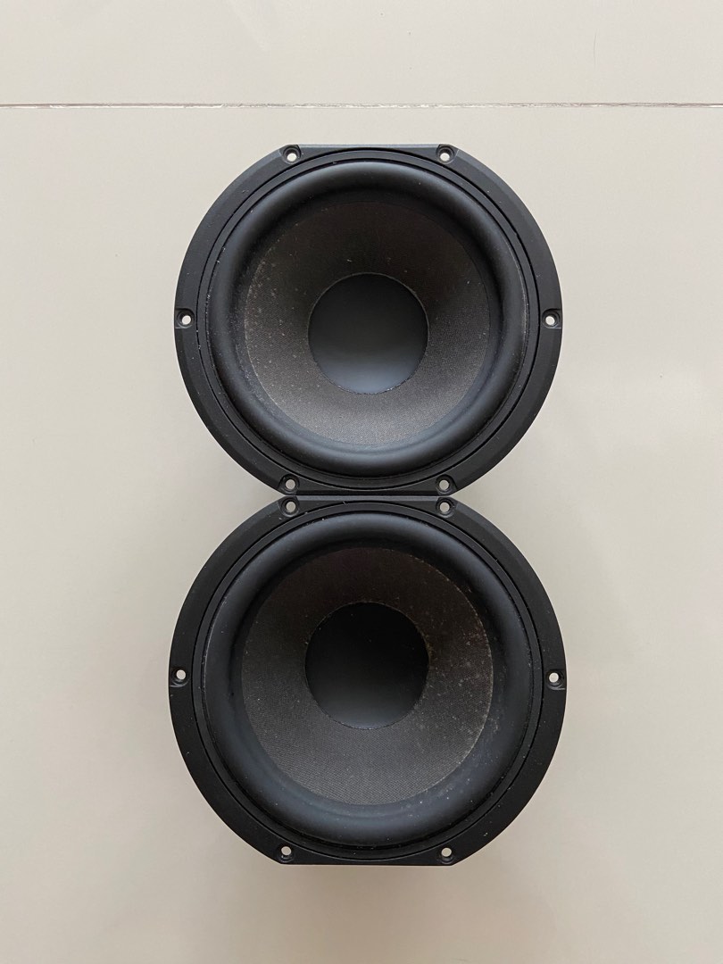 Peerless 8 inch nomex woofer speaker driver pair, Audio, Soundbars ...
