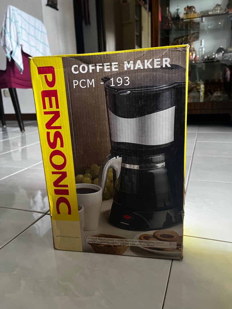 Pensonic Coffee Maker PCM-193, TV & Home Appliances, Kitchen Appliances, Coffee Machines ...