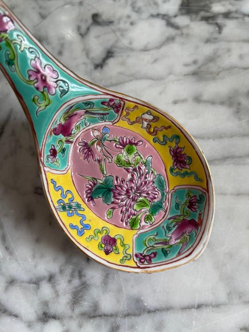Rare Peranakan Porcelain Ladle, Hobbies & Toys, Memorabilia ...