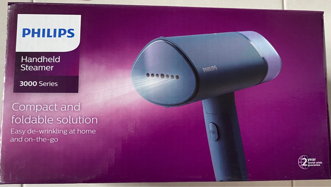 PHILIPS 3000 Series Handheld Garment Steamer - STH3000/26, TV & Home ...
