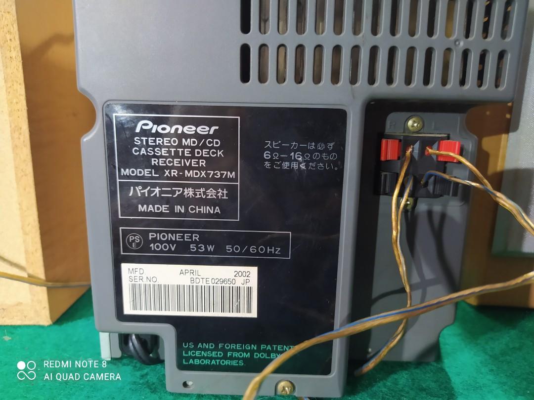 Pioneer R-MD737 Mini Compo, Audio, Soundbars, Speakers & Amplifiers on ...