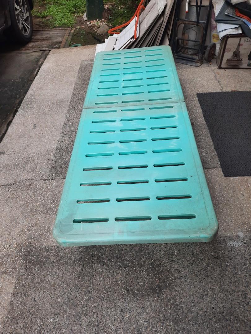 Plastic Folding Bed, Furniture & Home Living, Furniture, Bed Frames ...