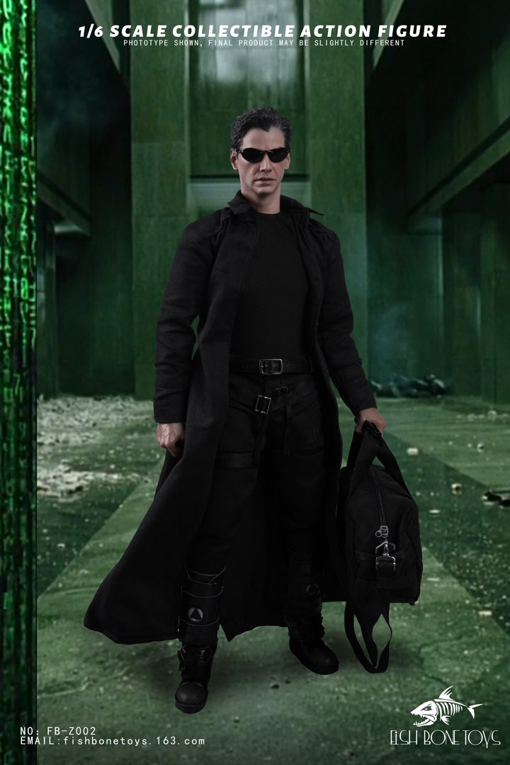 [PO] FISH BONE TOYS FB-Z002 Hacker 1/6 Figure, Hobbies & Toys, Toys ...