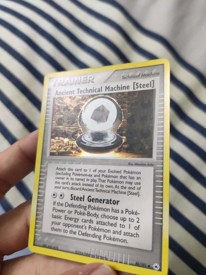 Pokemon Card Ancient Technical Machine (Steel) 86/101, Hobbies & Toys ...