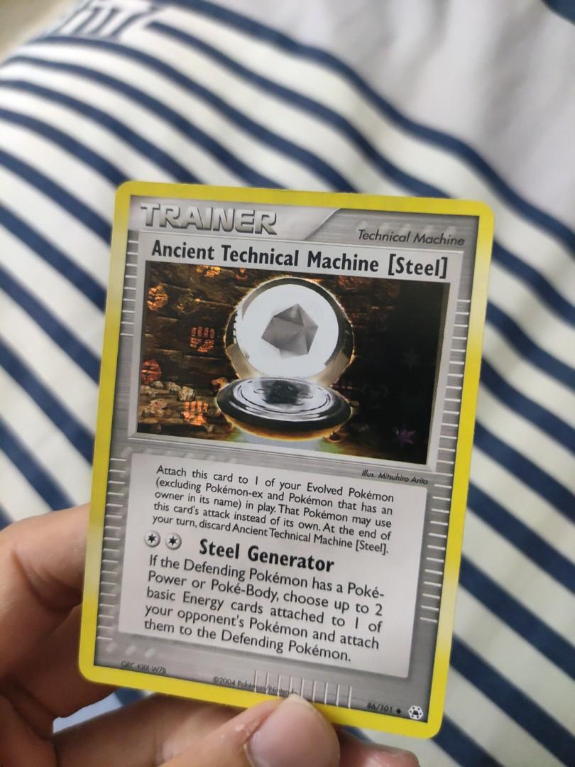 Pokemon Card Ancient Technical Machine (Steel) 86/101, Hobbies & Toys ...