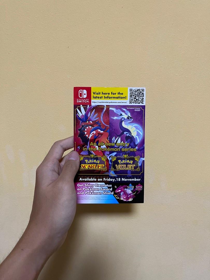 Shiny Eternatus Code (Pokemon Sword and Shield), Video Gaming, Video ...