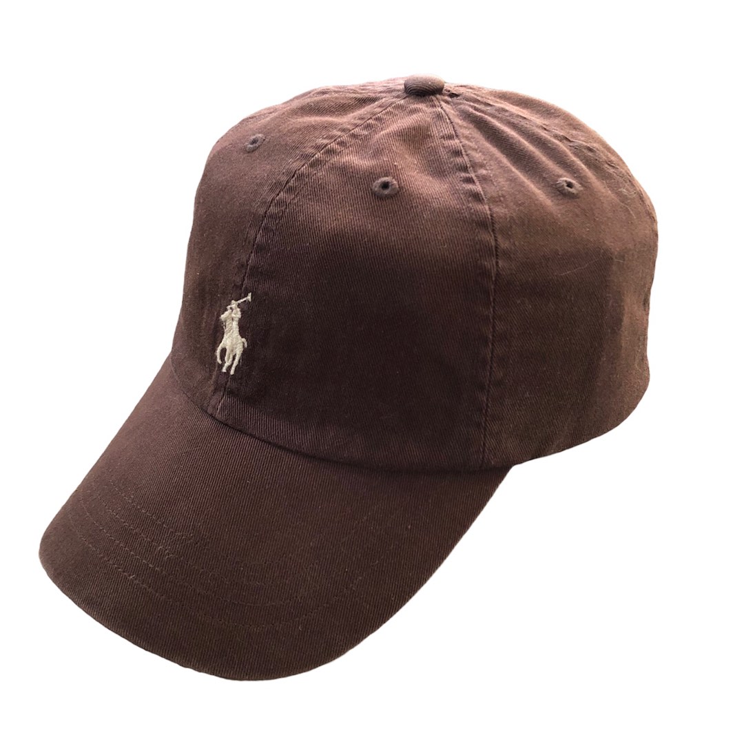 POLO RALPH LAUREN CAP HAT CHOCO BROWN, Men's Fashion, Watches ...