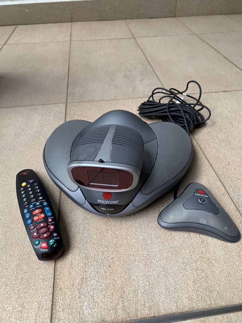Polycom VSX 5000 Video Conference, Computers & Tech, Office & Business Technology on Carousell
