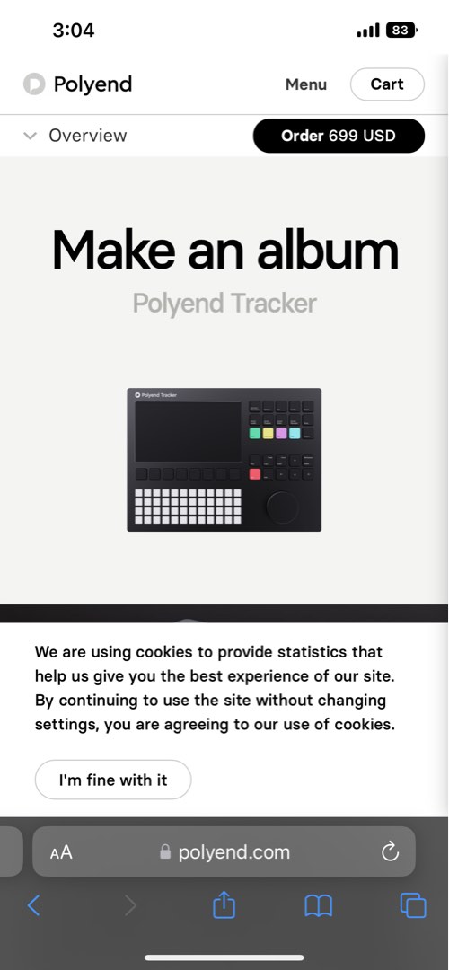 PolyEnd Tracker, Hobbies & Toys, Music & Media, Musical Instruments on ...