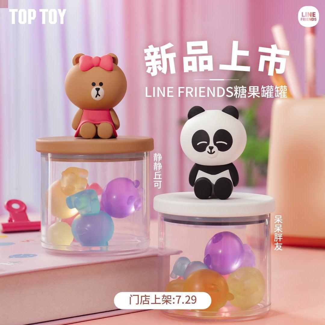 Pop Mart [Line Friends Candy Jar] CHOCO, Hobbies & Toys, Toys & Games ...
