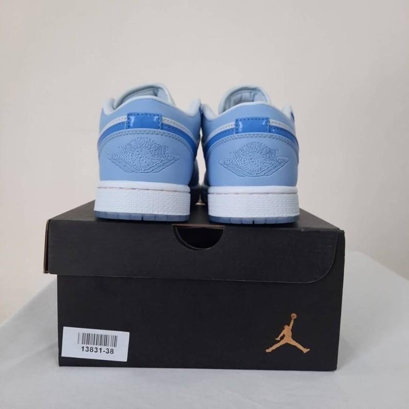 [Pre-Order] Air Jordan 1 Low Mighty Swooshers Blue, Men's Fashion ...
