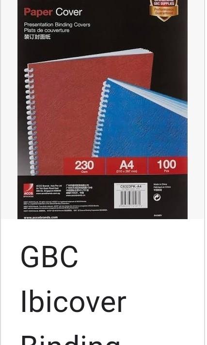 Presentation Binding Covers, Hobbies & Toys, Stationery & Craft ...