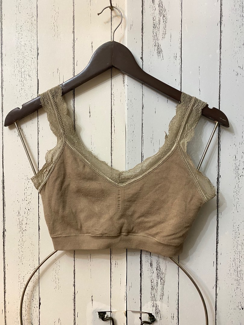 PRETTIEST TAUPE BRA TOP, Women's Fashion, Undergarments & Loungewear on ...