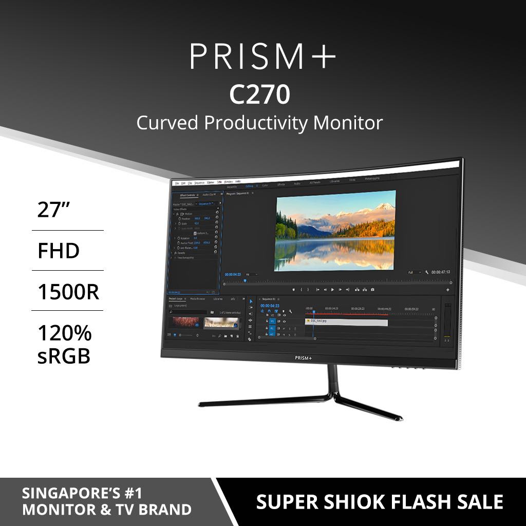 Prism+ C270, Computers & Tech, Parts & Accessories, Monitor Screens on ...