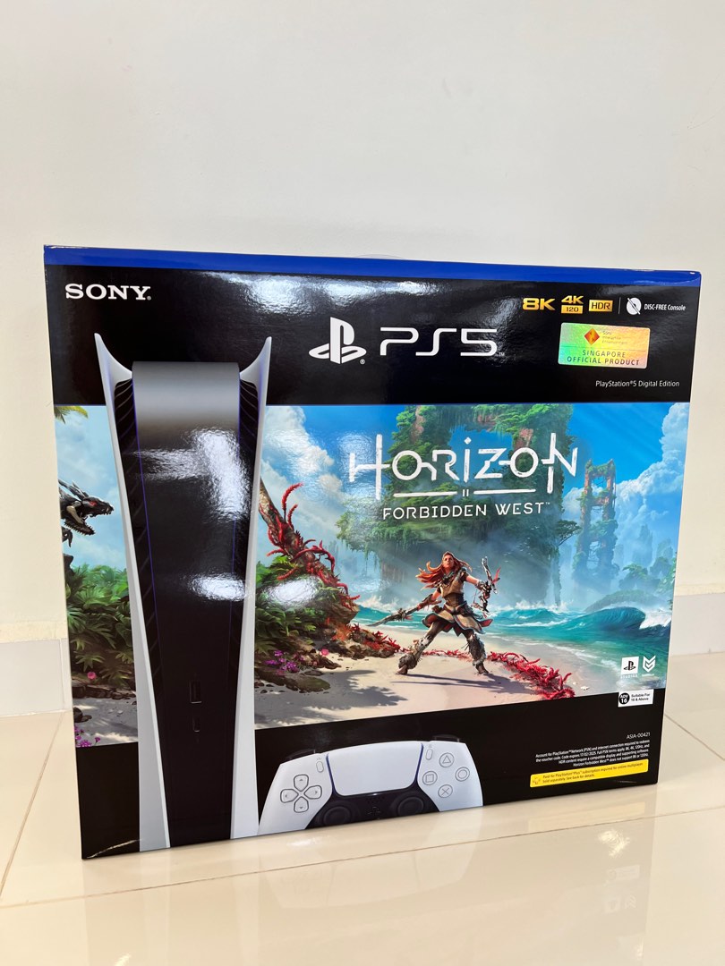 PS5 Digital Console (Horizon Forbidden West), Video Gaming, Video Game Consoles, PlayStation on ...
