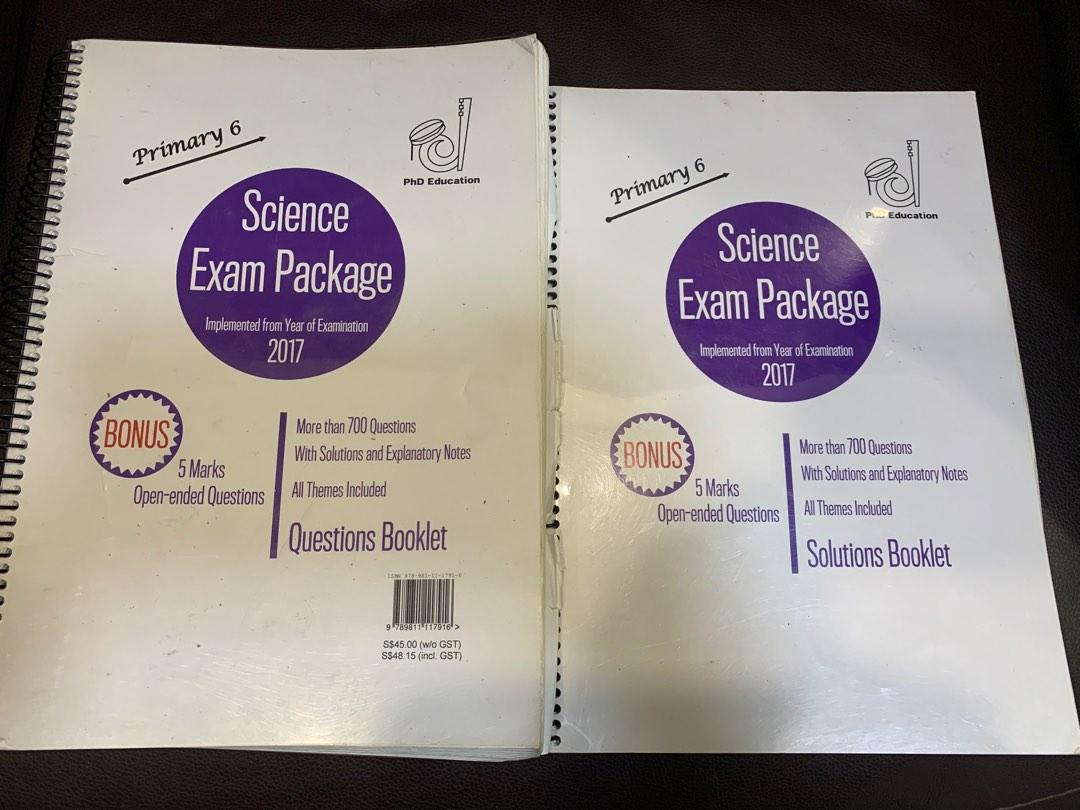 PSLE Science - exam package phd series, P6 science text book , Hobbies ...