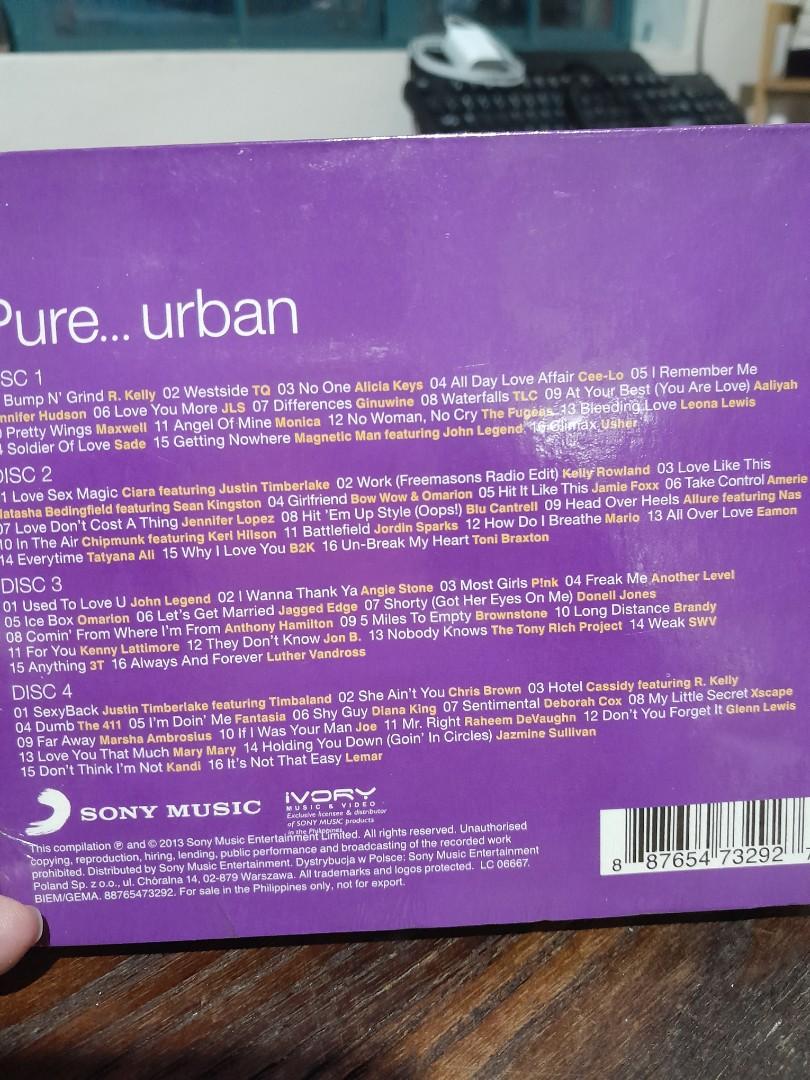 Pure...urban 4-disc set, Hobbies & Toys, Music & Media, CDs & DVDs on ...