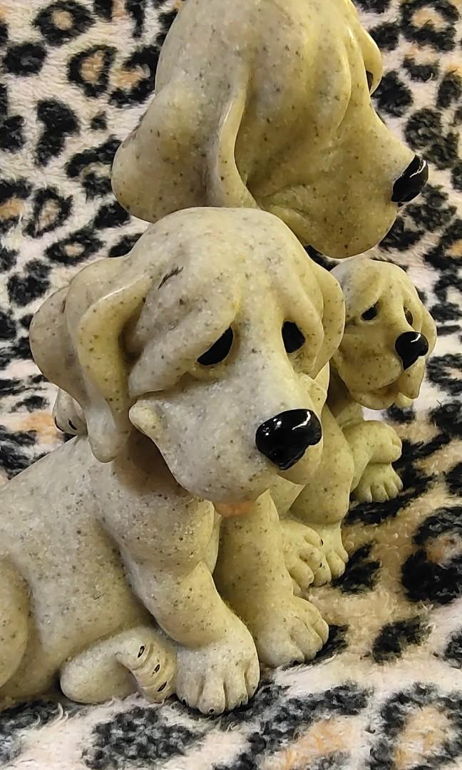Quarry Critters: Petie, Pepe, Pooch by Second Nature Design Collectible ...