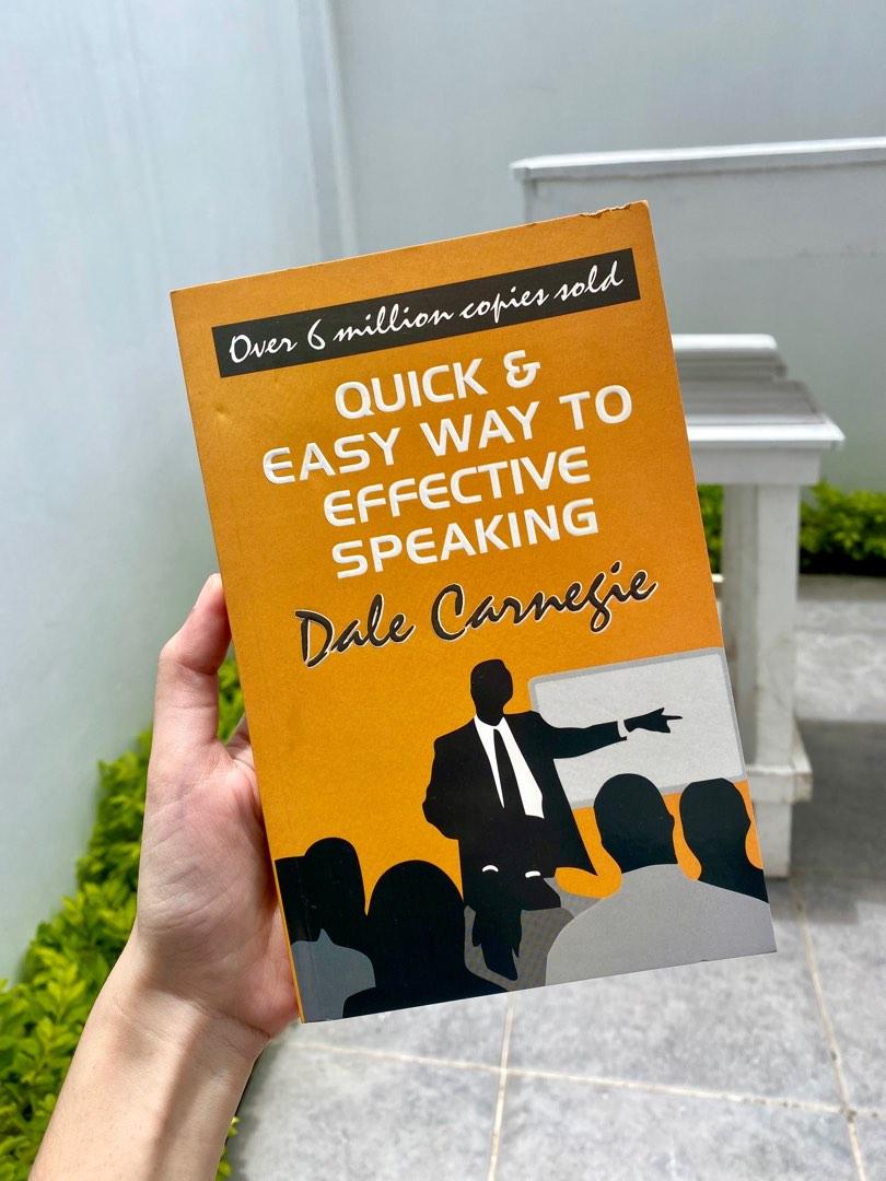 Quick and Easy Way to Effective Speaking - Dale Carnegie, Hobbies ...