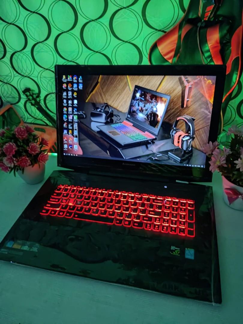 [RAM 16GB TOUCH] LAPTOP GAMING DESAIN LENOVO LEGION Y70-70 TOUCH Core i7 RAM 16GB/SSD480GB ...