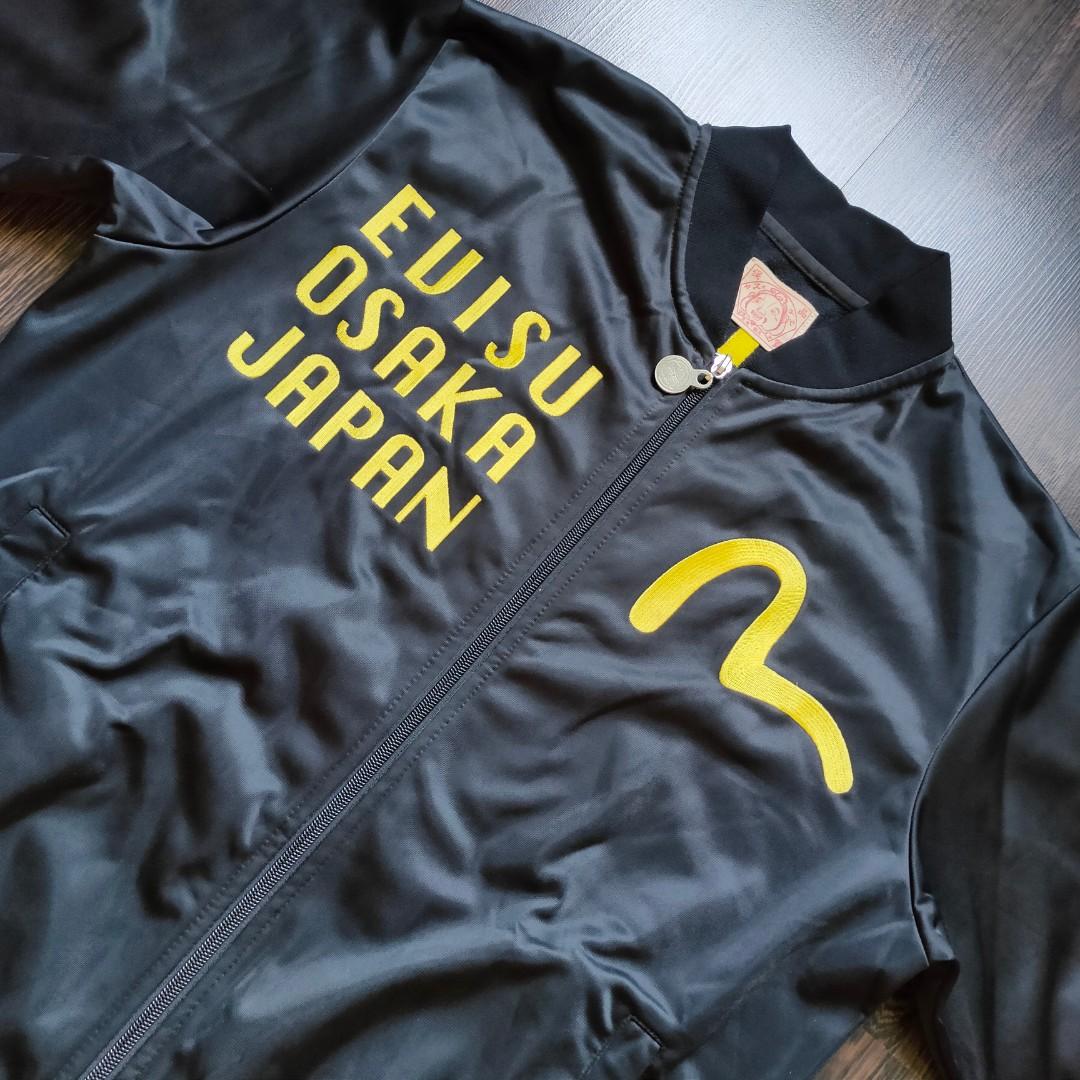 RARE! EVISU OSAKA JAPAN TRACK JACKET | Heavy Embroidered, Men's Fashion ...