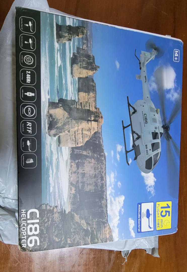 RC Helicopter Model C 186, Hobbies & Toys, Toys & Games on Carousell