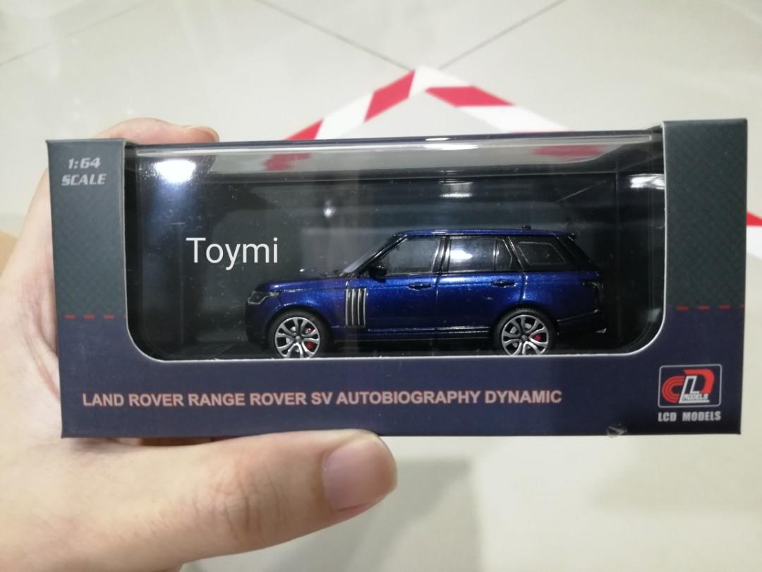 Ready Stock 1/64 Range Rover Sv Autobiography Dynamic Blue, Hobbies ...