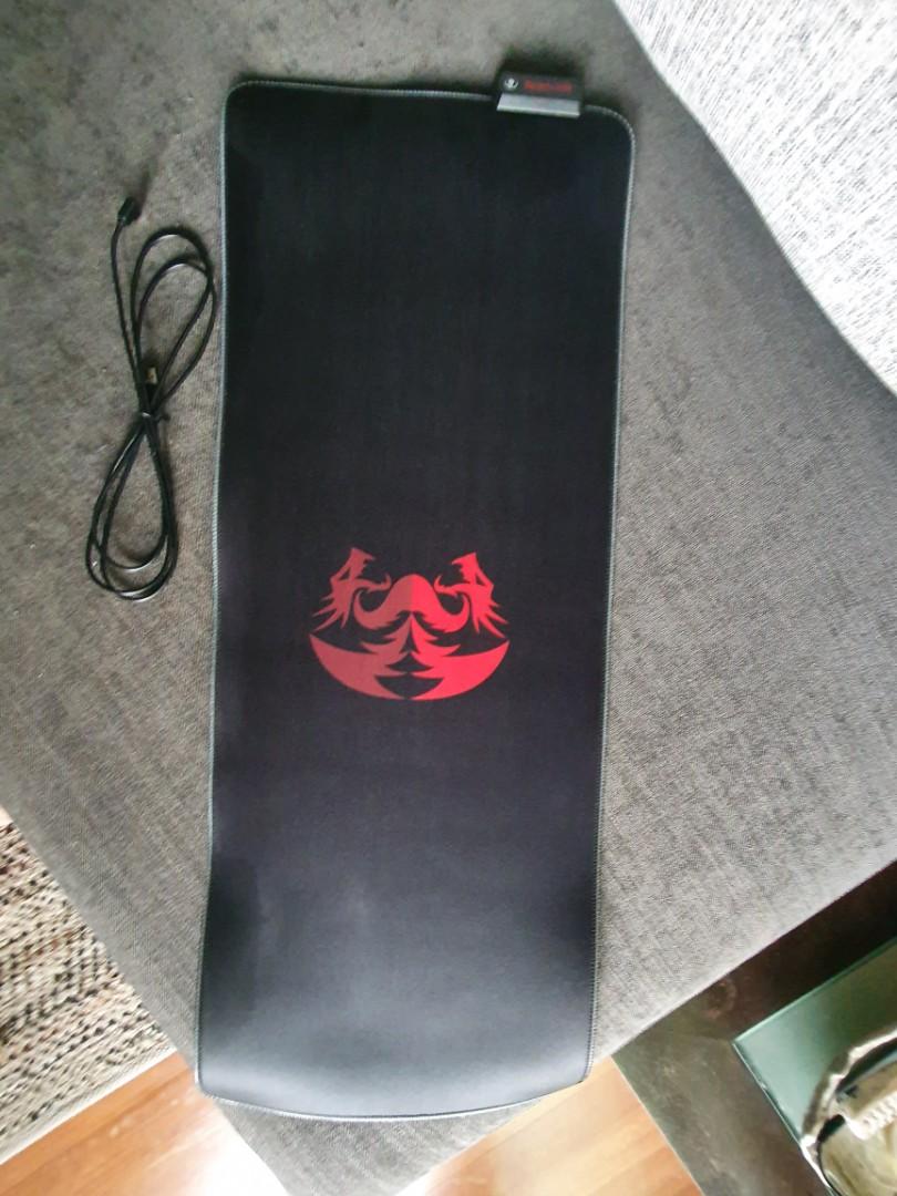 Redragon Neptune RGB Mousepad (800x300x3mm), Computers & Tech, Parts ...