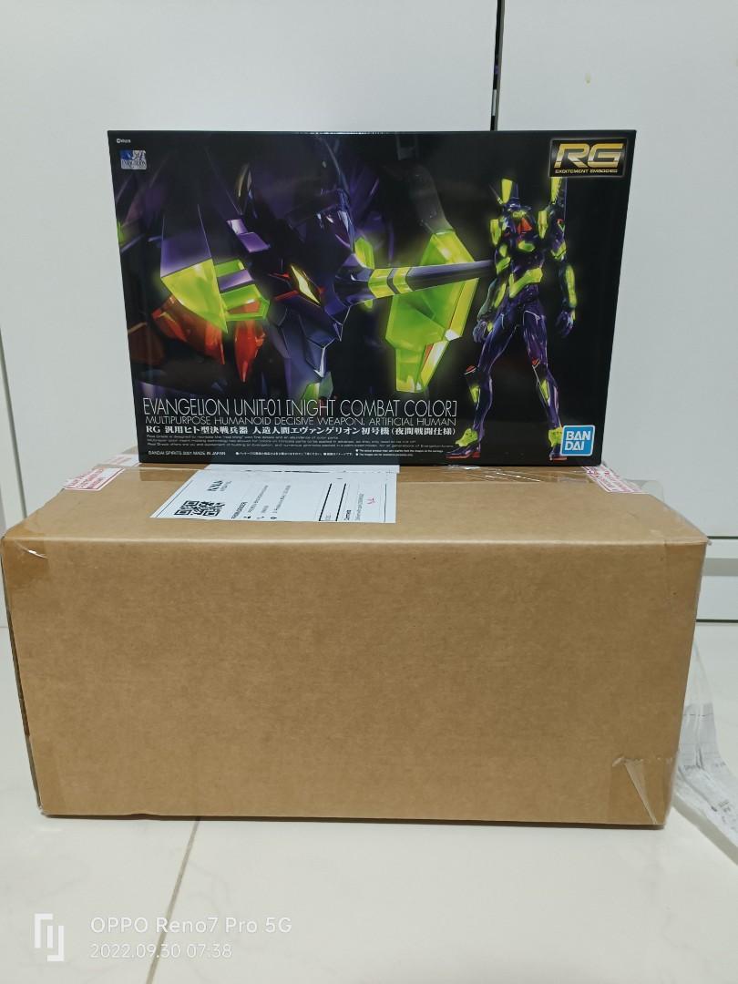 RG Eva 01 [Night Combat Color], Hobbies & Toys, Toys & Games on Carousell