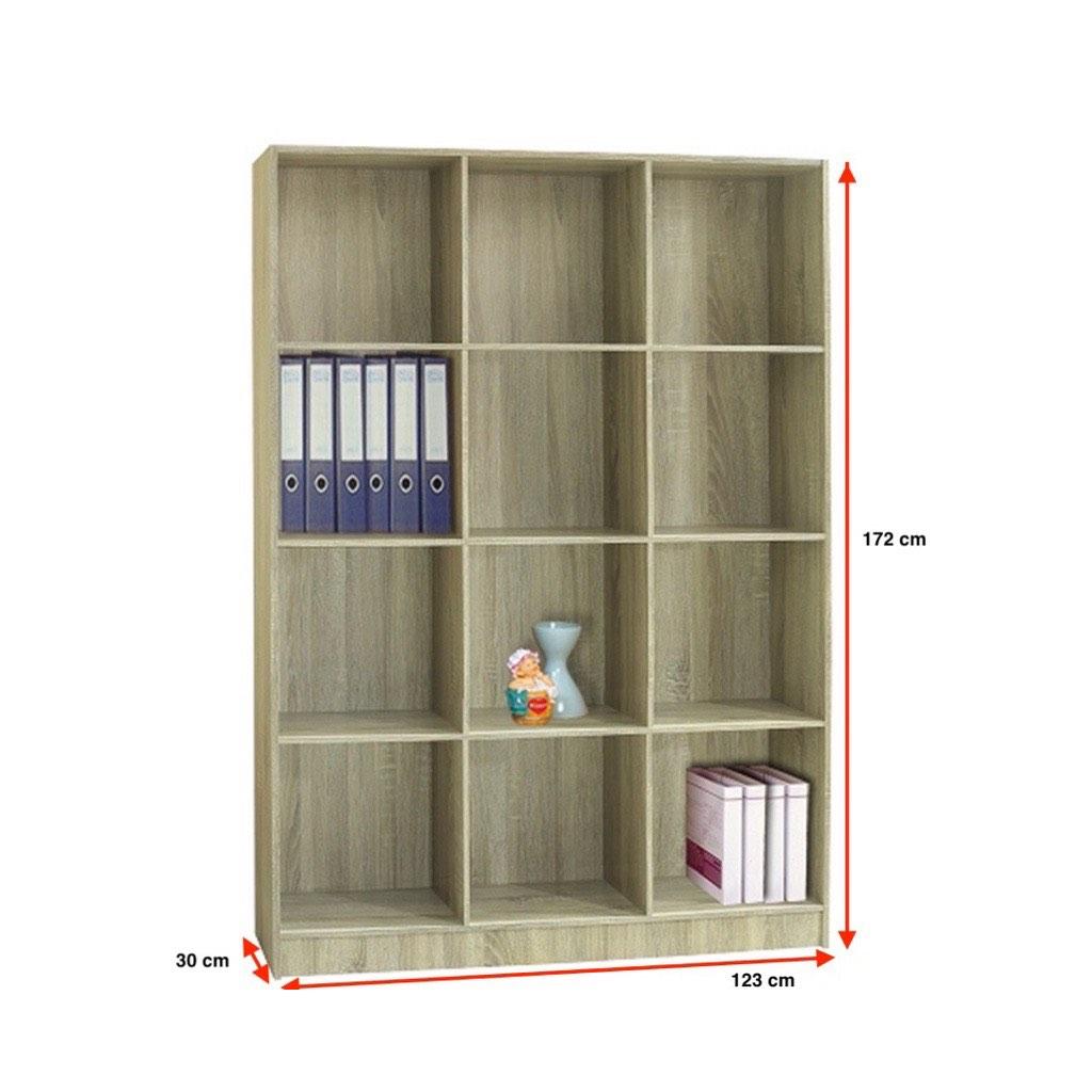 ROAM 6ft Bookcase Book Rack Rak Buku Bookshelf Almari Buku 12 Cube ...