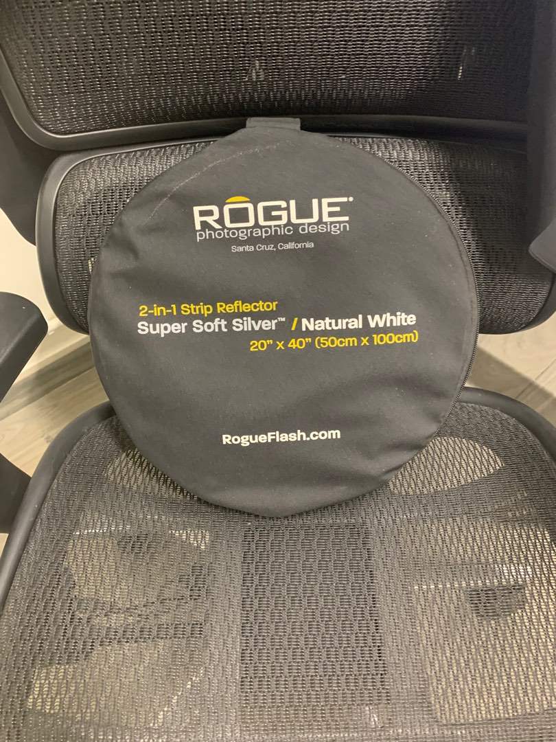Rogue 2-in-1 strip reflector 50x100cm 二合一長條型反光板, 攝影器材, 攝影配件, 其他攝影配件 ...